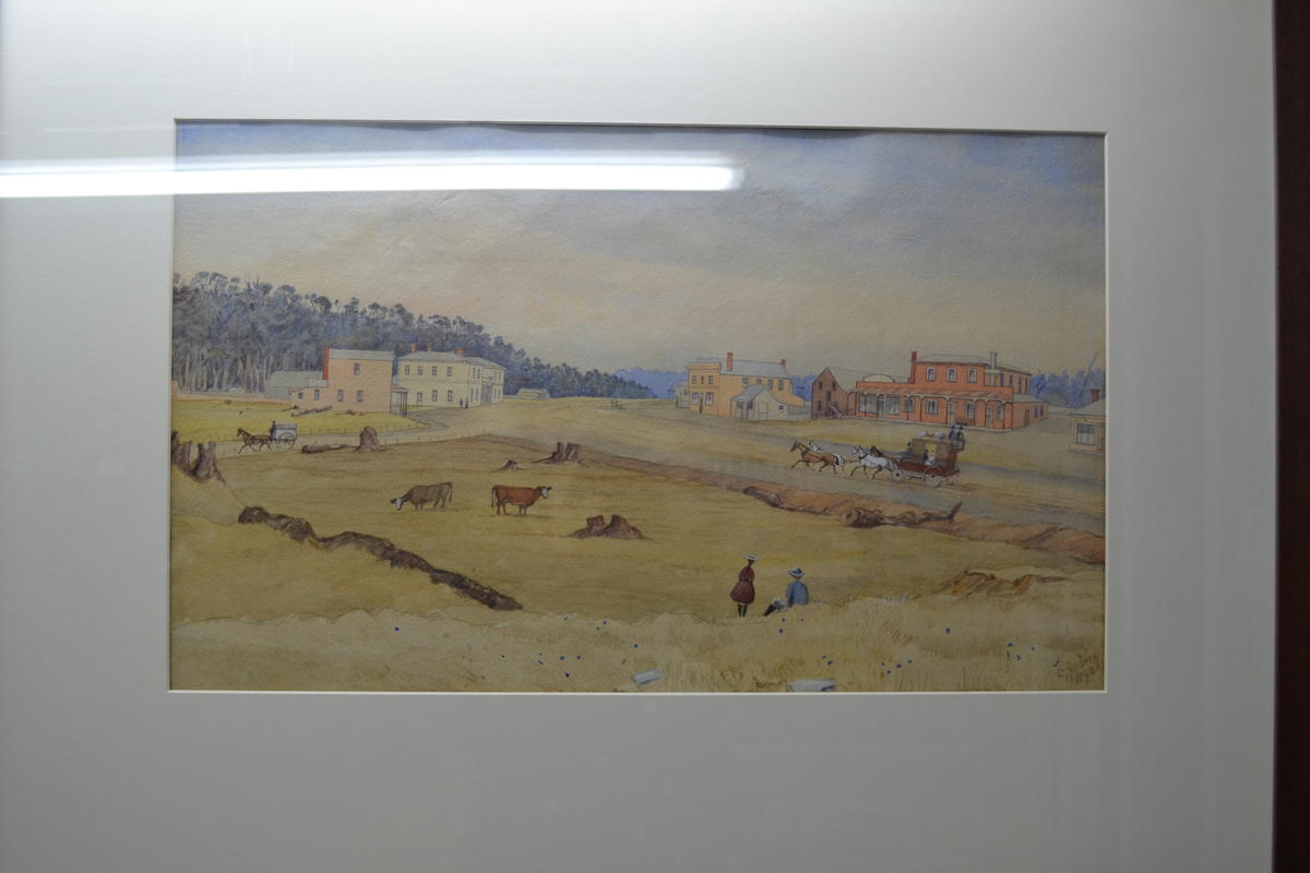 View of Eketahuna from the South - Aratoi, Wairarapa Museum of Art and ...